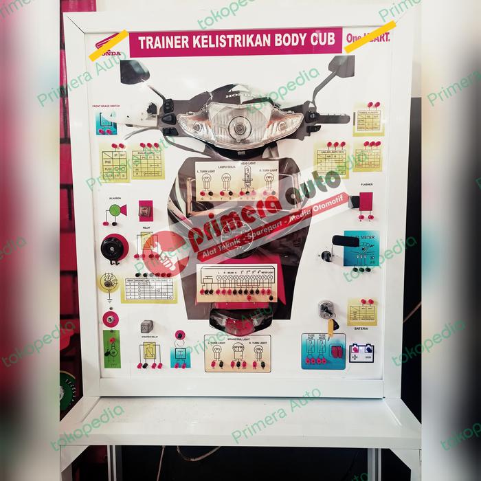 Jual Trainer Kelistrikan Body Sepeda Motor Cub Revo Sistem Beban - Kota ...