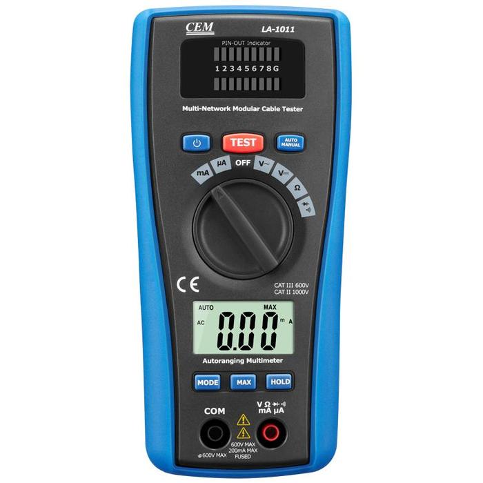 Jual Cem La1011 2 In 1 300M Multimeter And Lan Network Cable Tester ...