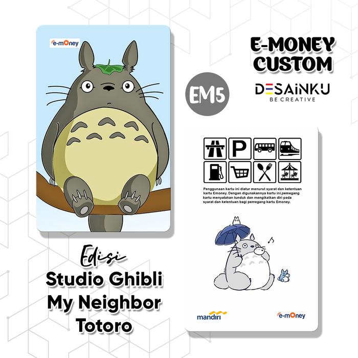 Jual Emoney/Tap Cash/Flazz/Brizzi / Studio Ghibli Ver MY NEIGHBOR ...