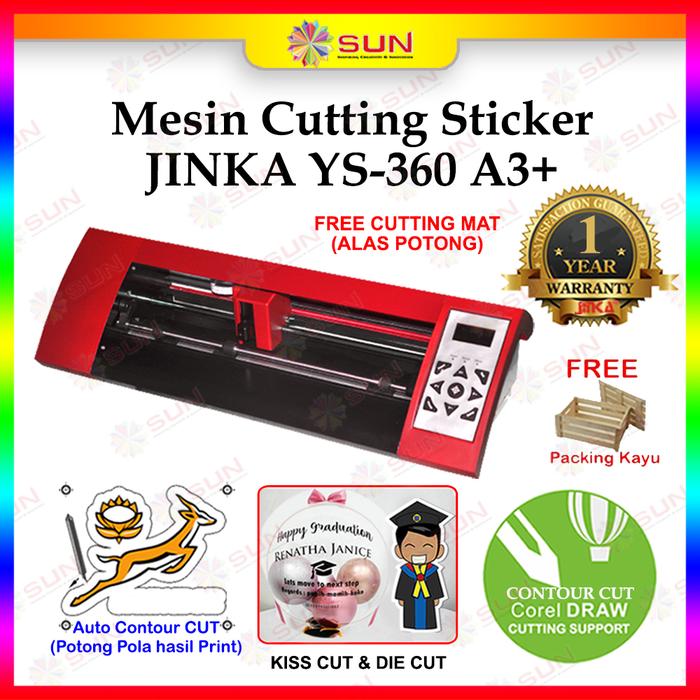 Promo Mesin Cutting Sticker Jinka YS-360 A3+ CorellDraw Auto Contour ...