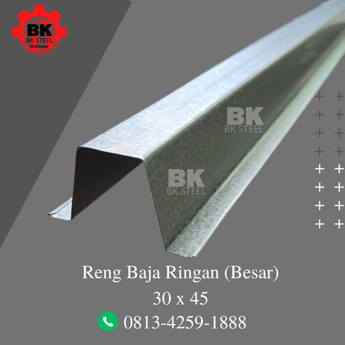 Jual Reng Baja Ringan 30 x 45 (6 meter) - Kota Makassar - BKSteel ...