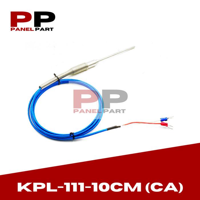 Jual SENSOR PANAS THERMOCOUPLE KPL 111 10CM TYPE K ( CA ) KABEL BIRU 5M ...