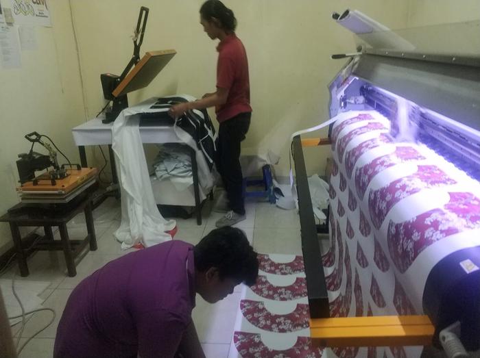 Jual Cetak Print Sublimasi Kain Print dan Press Standard, kain dr customer - Kota Denpasar - CBM ...