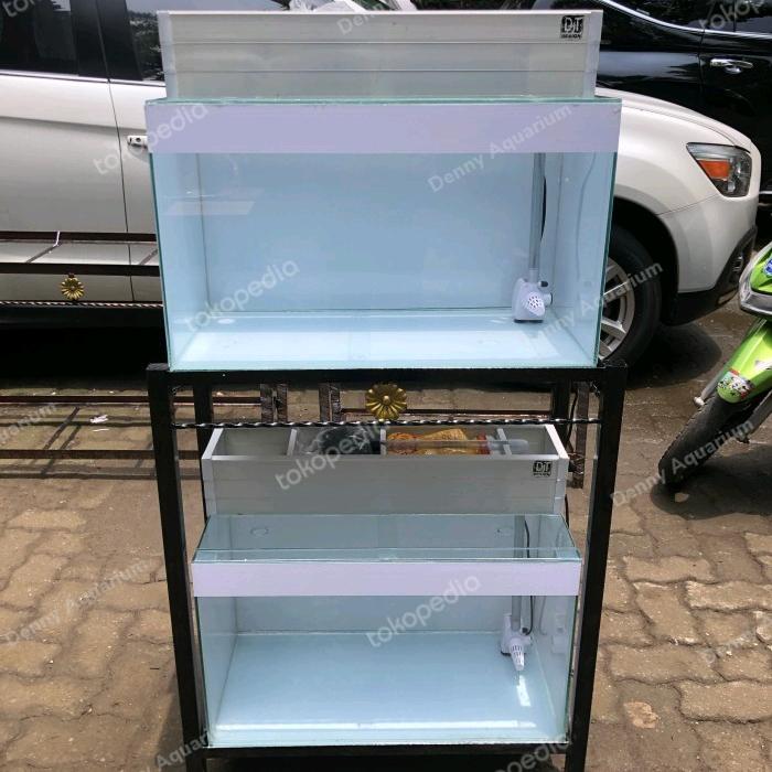 Jual AQUARIUM KACA UKURAN 60x30x35cm FULLSET ATAS BAWAH - Jakarta ...