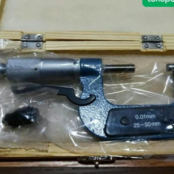 Jual micrometer luar jarak 25_50 mm resolusi 0,01 mm - Jakarta Utara ...