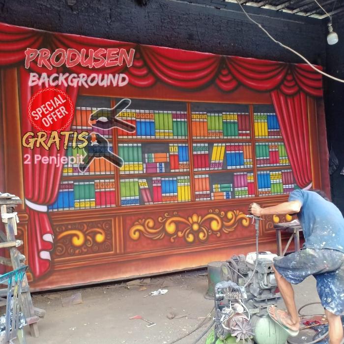 Jual Kain Backdrop Back Ground Foto. background wisuda 3x6m - Motif 5 ...