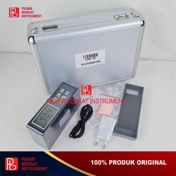 Jual Gloss Meter GM 26 Alat Pengukuran Kilap atau Tingkat Kecerahan ...