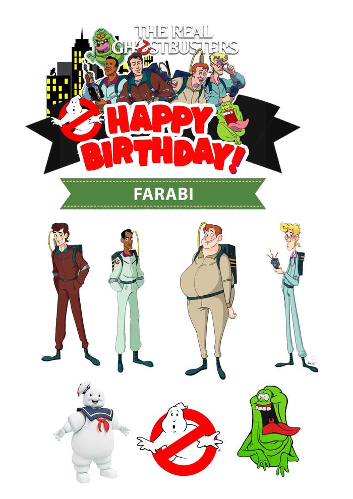 Jual Cake Topper The Real Ghostbuster / Topper kue the real ghostbuster - Kota Tangerang ...