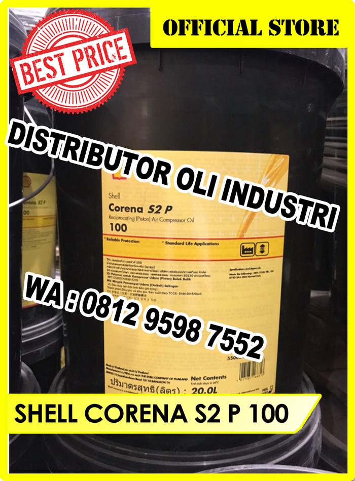 Jual Shell Corena S2 P 100 ( Kompressor Piston - 20 Liter - Ready Stock ...