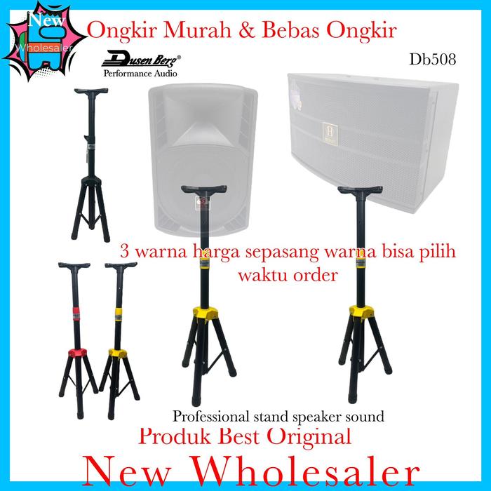 Jual stand speaker indor dan outdoor tripod sound dusenberg Harga 1 set 2 - Jakarta Barat - New ...
