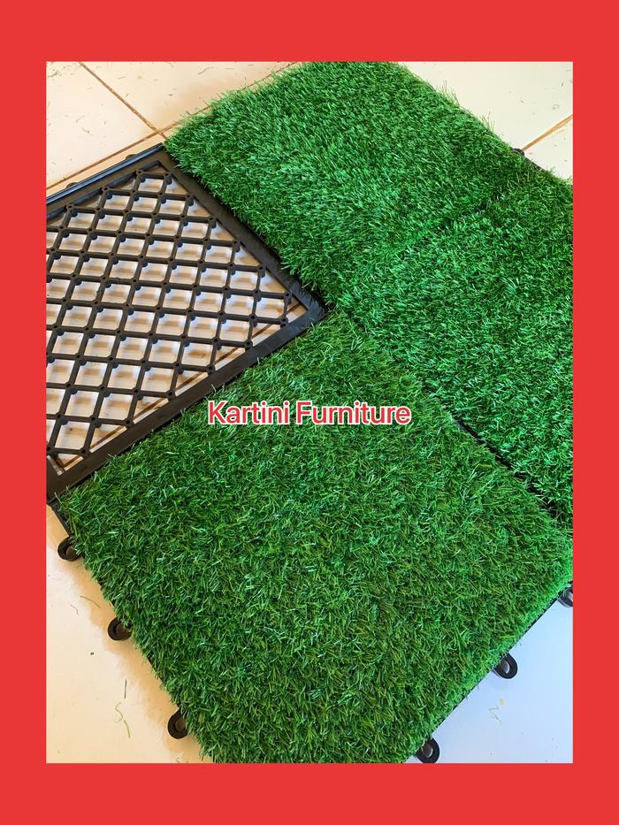 Jual ubin kayu outdoor paket 100pcs lebih hemat decking tile lantai ...