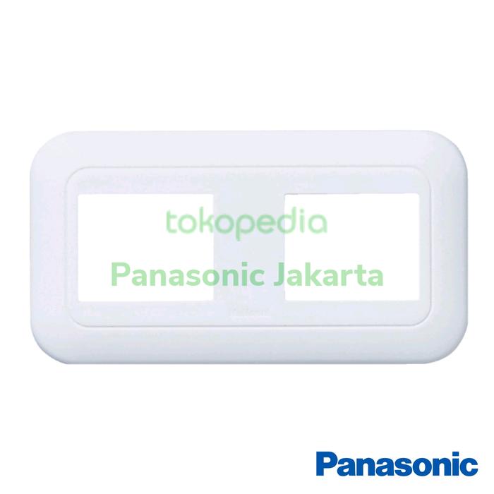 Jual Panasonic Frame 2 Gang 4 Device WEJ78049 WIDE SERIES - Jakarta ...