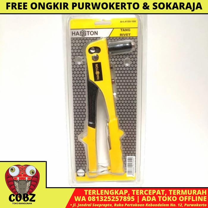 Jual 10 IN/HASTON ART 4150 Tang Hand Riveter Tembakan Paku Keling ...