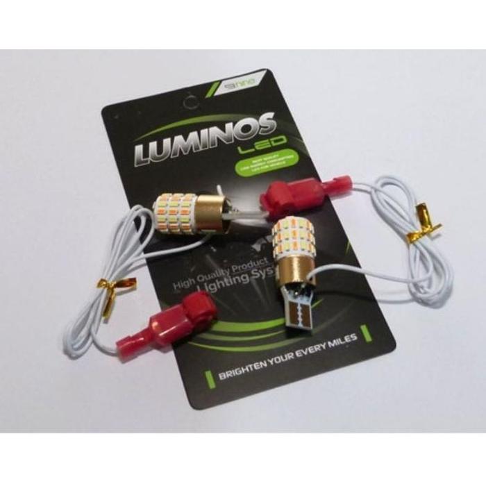 Jual TERLARIS LED SENJA +SEIN T10 LUMINOS 2 In 1. bisa senja &sein ...