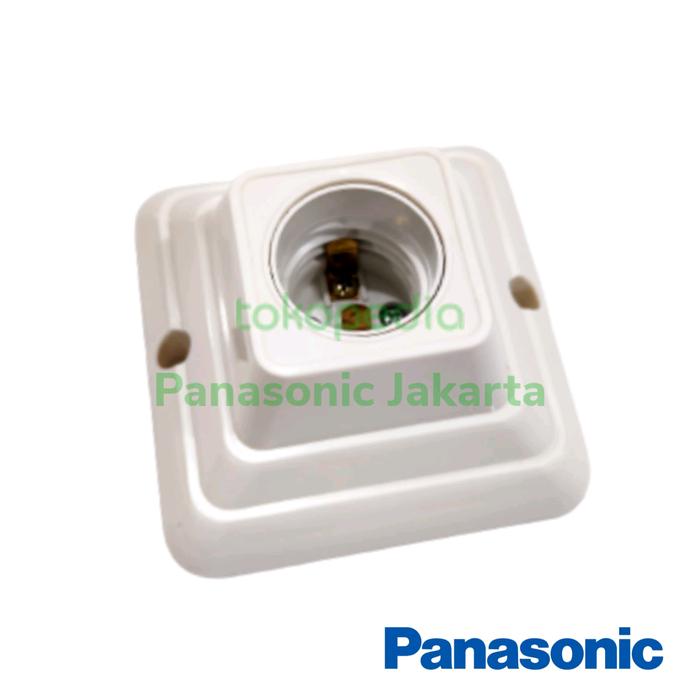 Jual Fitting Lampu Plafon Kotak E27 Panasonic NLP52202 031 - Jakarta ...