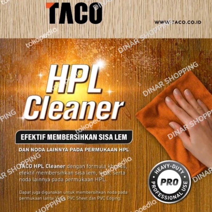 Jual Cleaner Taco Hpl Pembersih Lem Tinta Noda Hpl Vinil Lantai Di ...