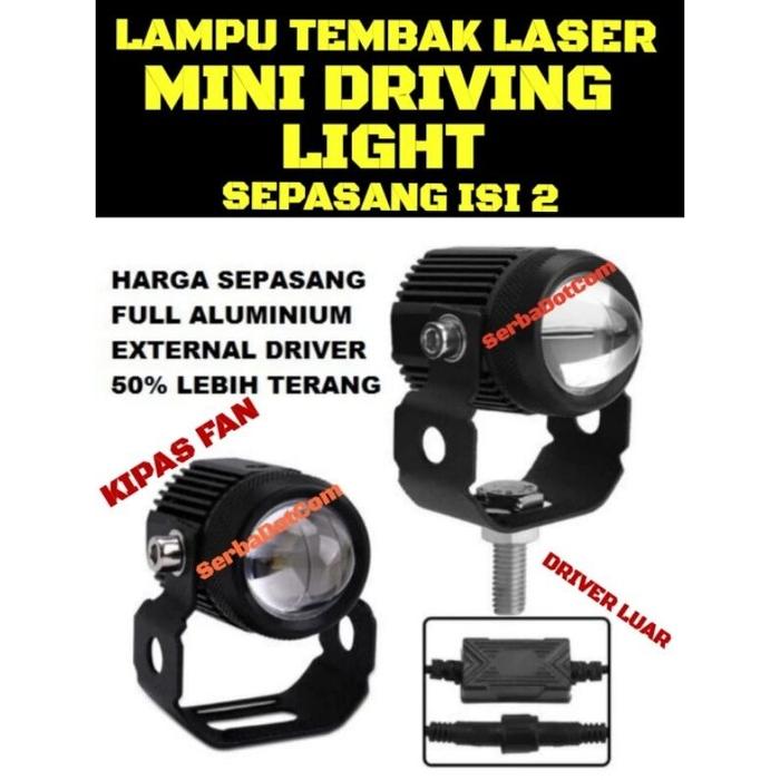 Jual LAMPU TEMBAK LASER AES D2 MINI DRIVING LIGHT MODUL LUAR BURUNG ...