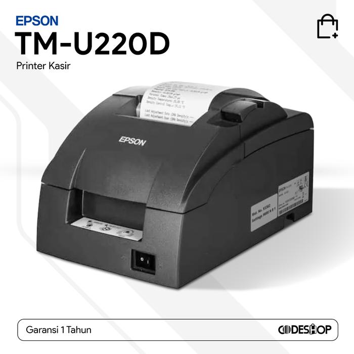 Promo Printer Dot Matrix Epson TMU 220-D Cetak Struk Nota Rangkap USB ...