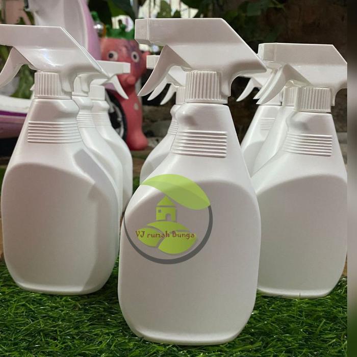 Jual Botol sprayer kispray HDPE putih tebel 500ml - Kab. Bogor - VJ ...