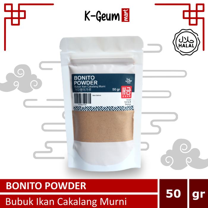 Jual Bonito Powder Korea Bubuk Ikan Cakalang Katsuo Murni Halal 50 gram ...