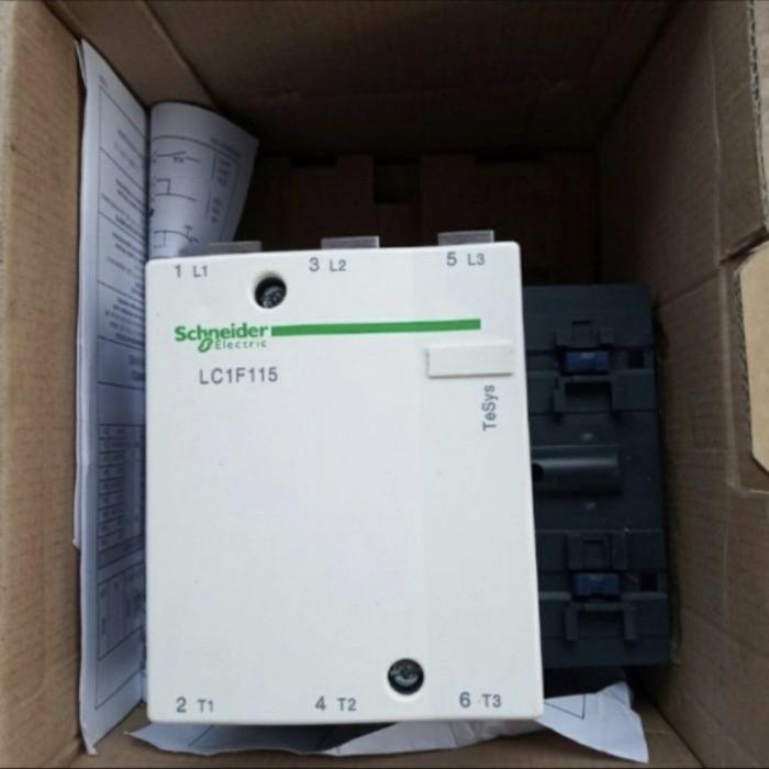 Jual Contactor schneider LC1F115 3P 115A AC3 55KW COIL 220VAC - Jakarta ...