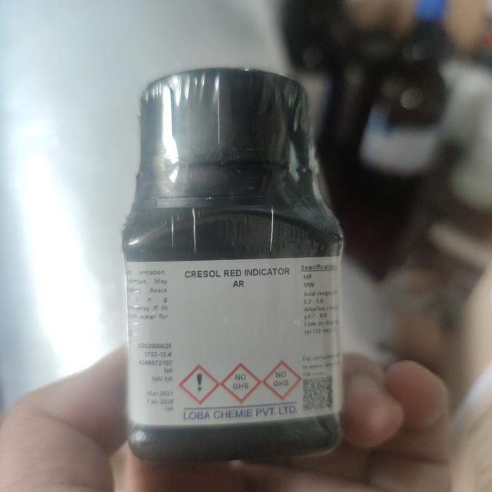Jual Cresol Red Indicator AR - Kota Depok - LAB CHEM | Tokopedia