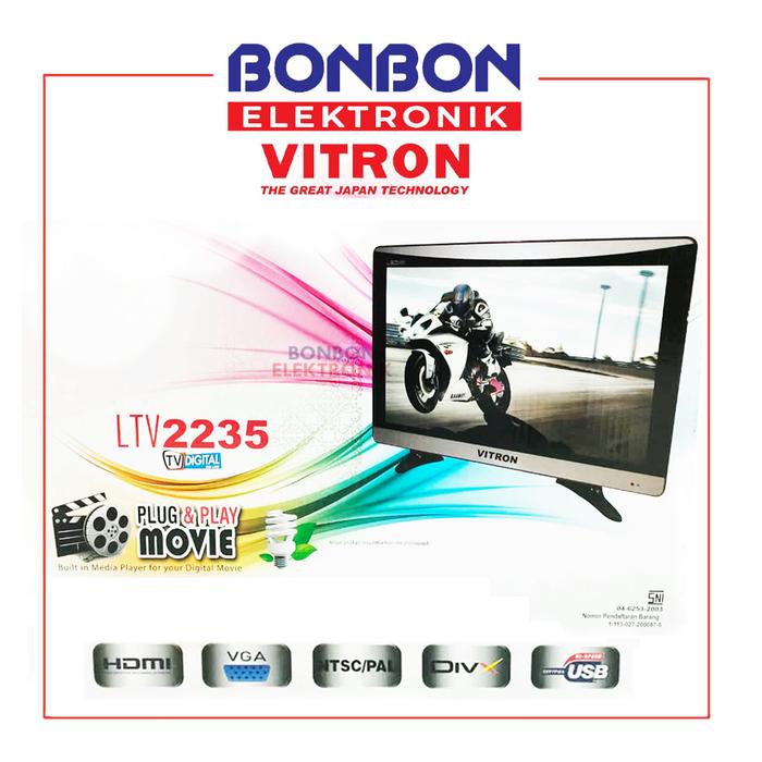 Promo Vitron LED TV 22 inch LTV 2235 / LTV2235 Digital TV Cicil 0% 3x ...