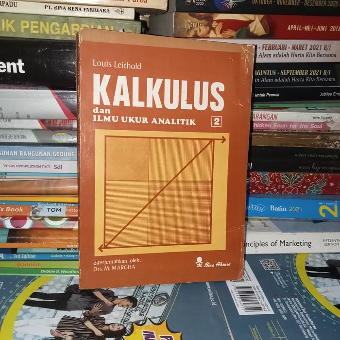 Jual original buku kalkulus dan ilmu ukuran analitik 2 - Louis leithold - Jakarta Timur - Toko ...