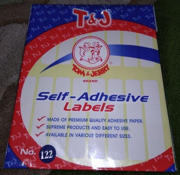 Jual Label T&J 122/Label TJ/Label Tom/Stiker Sticker Tom/Self Adhesive TJ - Kab. Tangerang - ATK ...
