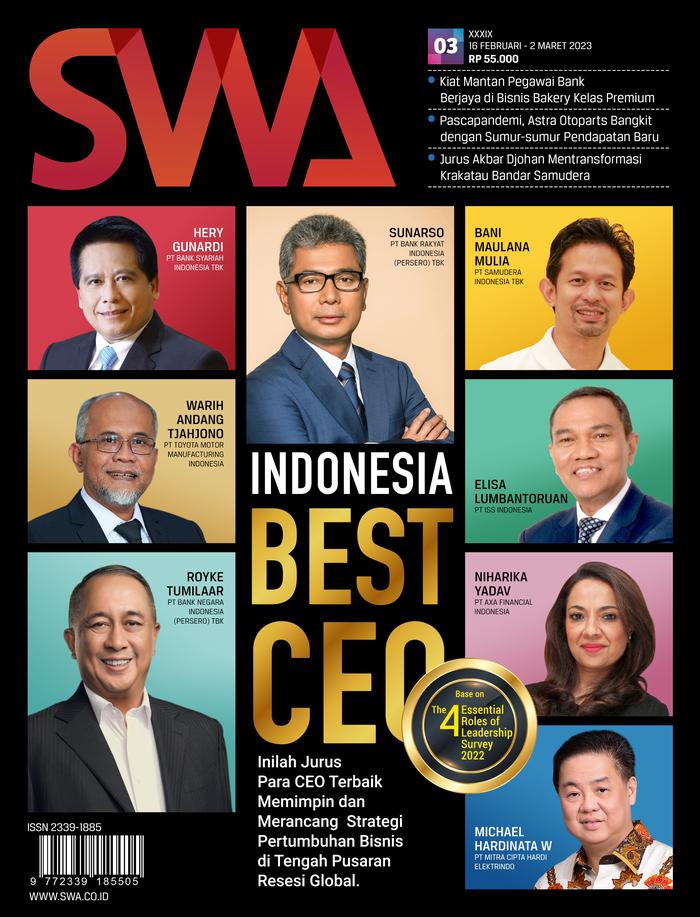 Jual Majalah SWA edisi 03/2023 Indonesia Best CEO 2023 - Jakarta Pusat - Majalah SWA group ...