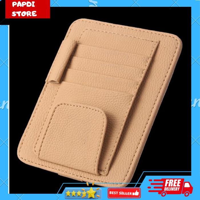 Jual Dompet Kartu Mobil Car Holder Untuk Kartu Parkir E-toll Pulpen ...