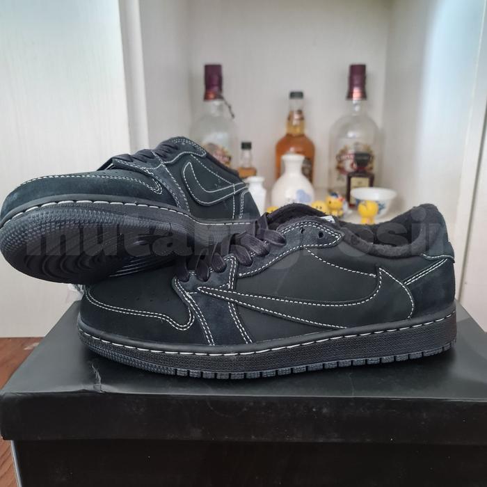 Jual [ PK GOD KILLER ] Jordan 1 Retro Low OG SP Travis Scott Black ...