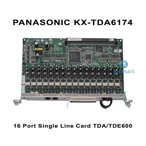 Jual PANASONIC KX-TDA6174/16-Port Single Line Extension Card TDA600 ...