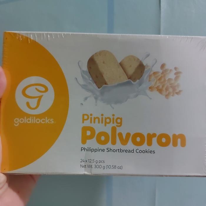 Jual Cemilan Khas Filipina Polvoron Goldilocks Pinipig Gurih Renyah ...