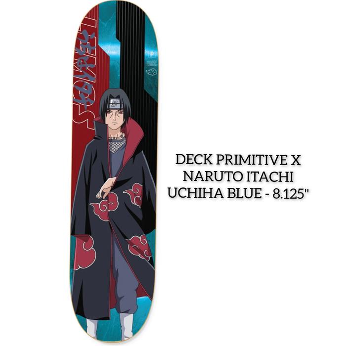 Jual DECK PRIMITIVE X NARUTO ITACHI UCHIHA BLUE - 8.125" - Jakarta ...