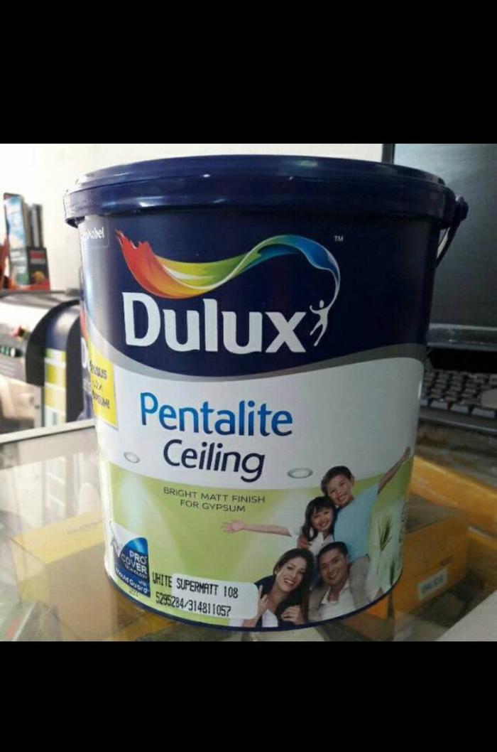 Jual Dulux Pentalite Ceiling / Cat Plafon Putih / Cat Ceiling Putih 5 ...