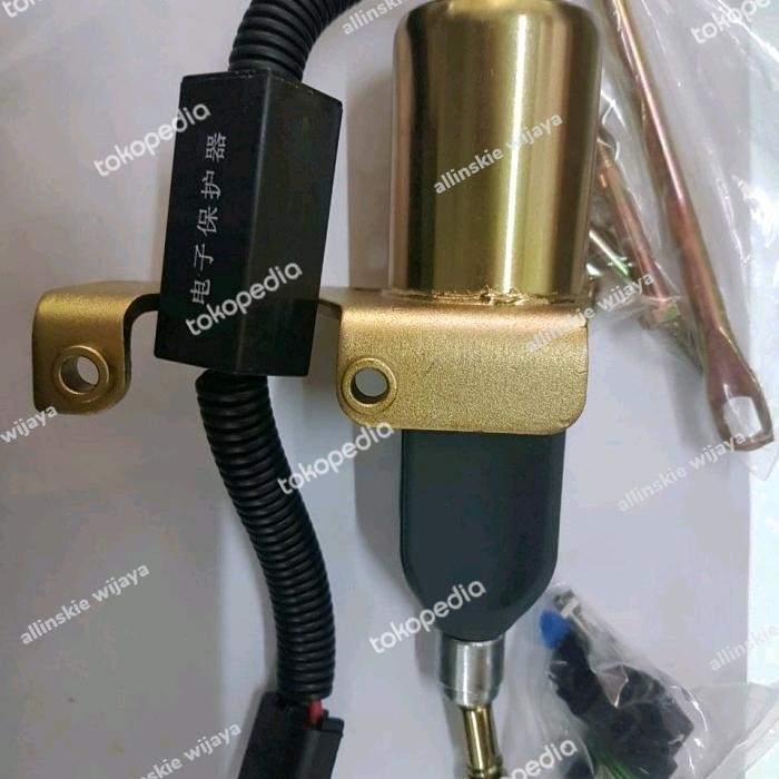 Jual 5346207 SOLENOID CUMMINS MERK CCEC RSV 1751ES 24V RSV1751ES ...