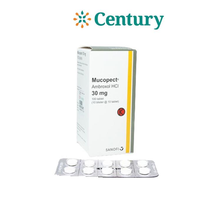 Jual MUCOPECT 30MG 10 TABLET / AMBROXOL HYDROCHLORIDE / BATUK BERDAHAK ...