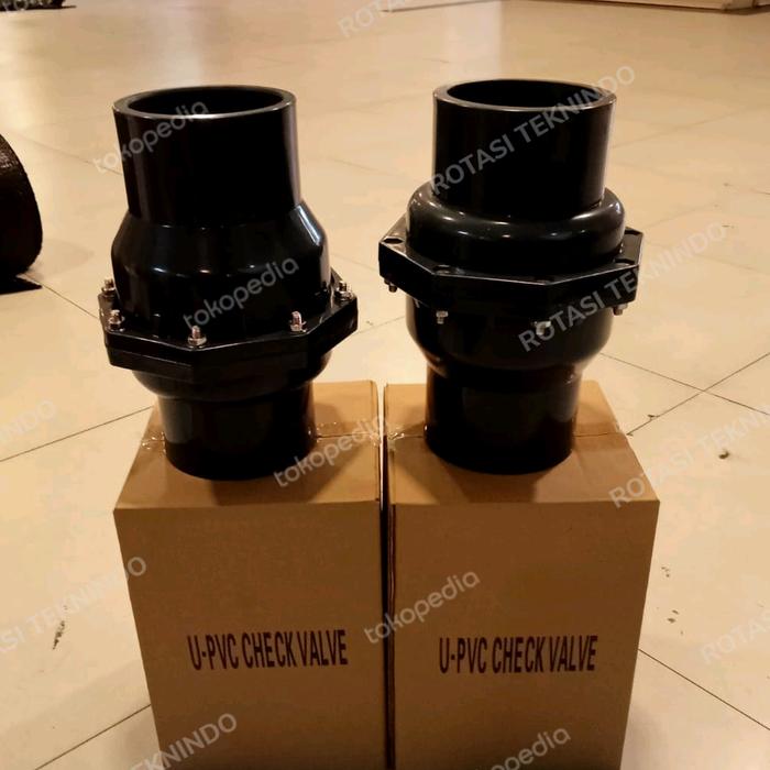 Jual Swing check Valve PVC 4" inch / Klep Tabok UPVC - Jakarta Barat - ROTASI TEKNINDO | Tokopedia