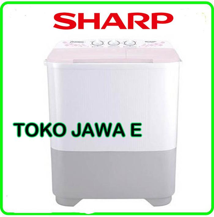 Promo MESIN CUCI SHARP 2 TABUNG ES-T70MW - Kapasitas 7 Kg Cicil 0% 3x ...