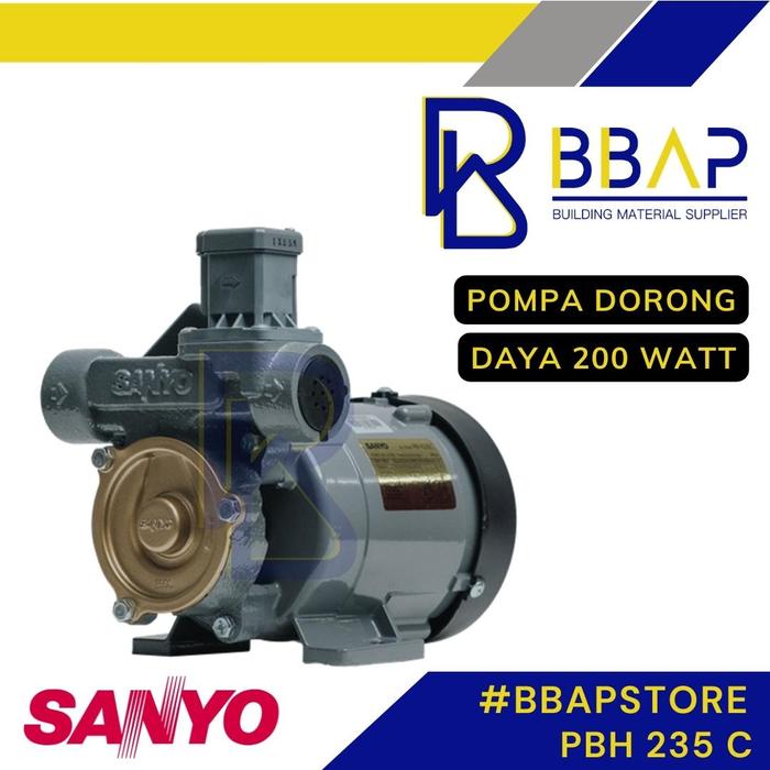 Jual Sanyo PBH 235 C Pompa Air Pendorong / Booster Pump Auto / Pompa ...
