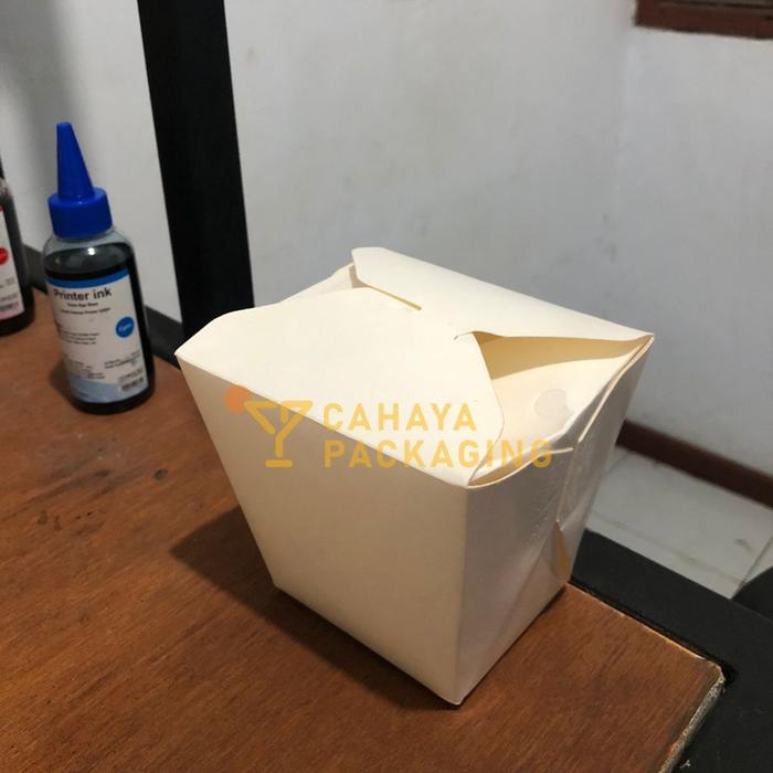 Jual Paper Food Pail /rice Box Paper/food Pail Box Large Di Seller Shin ...