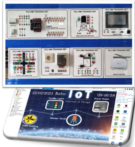 Jual PLC HMI IoT TRAINING SET - Kota Semarang - SARANA CIPTA MEDIA ...
