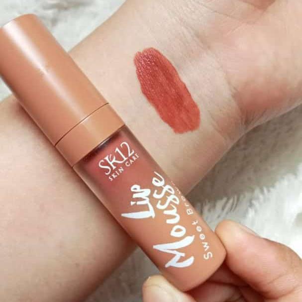 Jual Lip Mousse Sweet Brown Sr12 Cream Lip Mouse Plumper Lip Treatmen ...