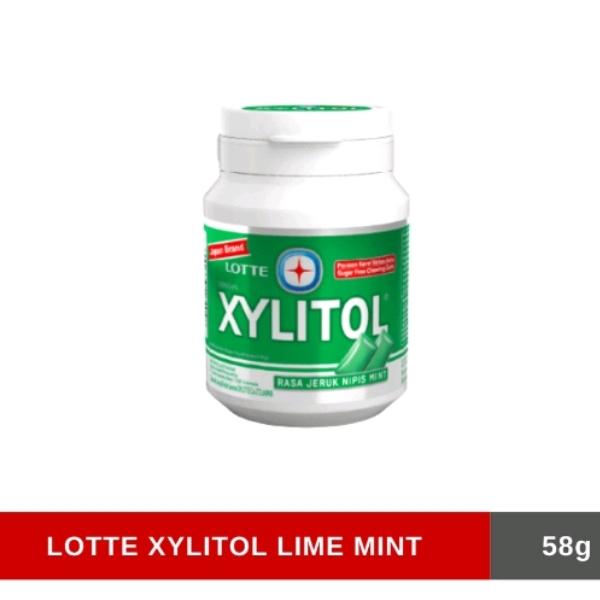 Jual Lotte Xylitol 27gr - Permen Karet Bluberi / Lime / Fresh Mint 55gr ...
