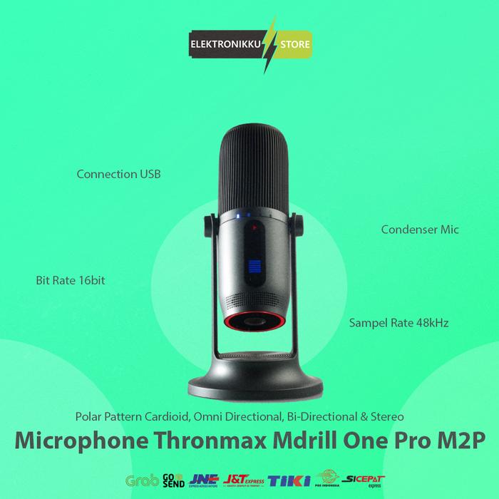 Jual Mic USB Thronmax Mdrill One Pro M2P Microphone Condenser PC Laptop ...
