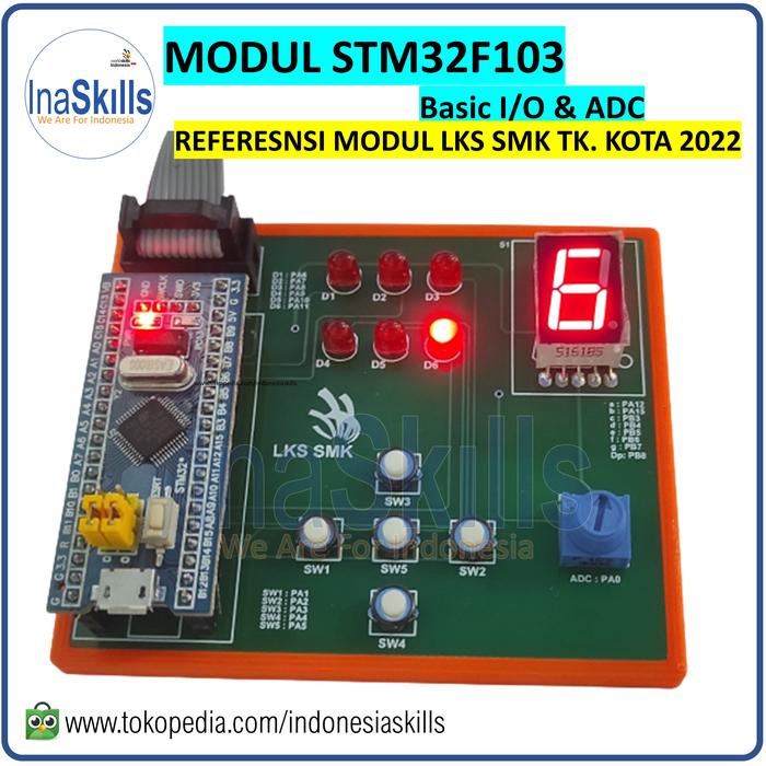 Jual modul STM32F103 basic I/O - Kota Bekasi - Ina Skills | Tokopedia