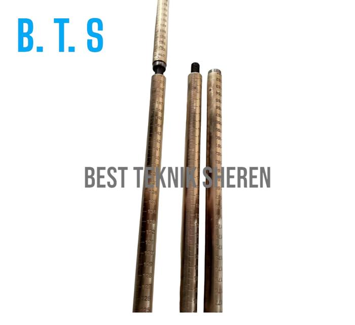 Jual Stick Sounding Kuningan 3 Meter-Deep Stick-Tongkat Ukur Minyak 3 ...