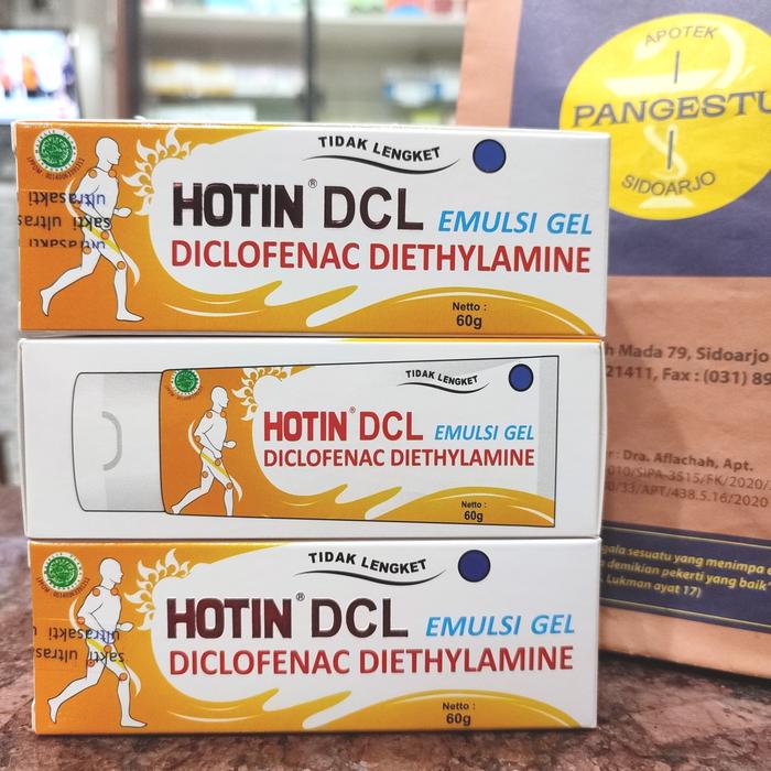 Promo Hot In DCL Tube 60gr / Sendi & Otot / Hotin Gel / Hot N Cream ...