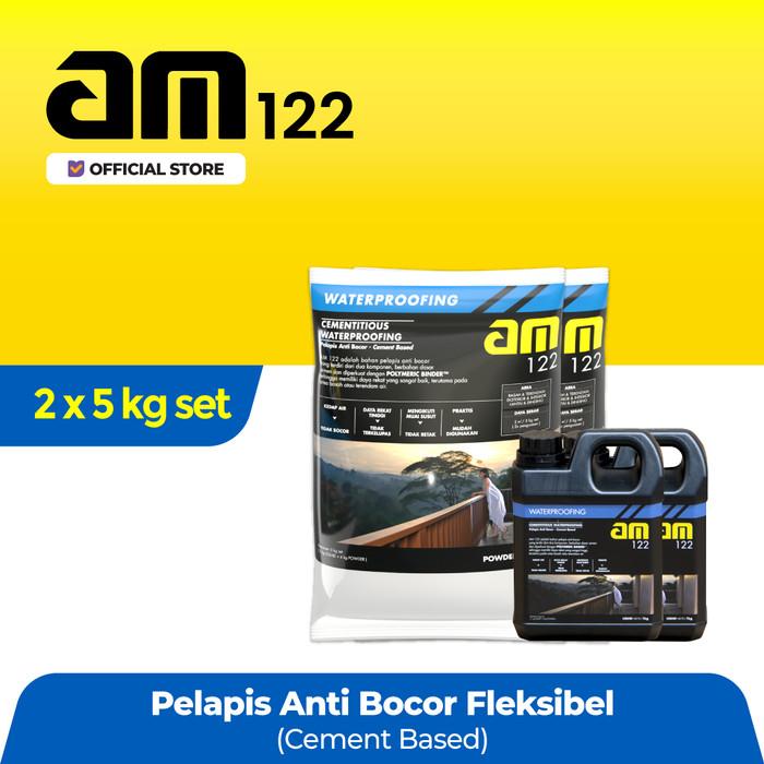 Promo Paket 2x - AM 122 PELAPIS ANTI BOCOR AREA BASAH & TERENDAM 5 kg ...